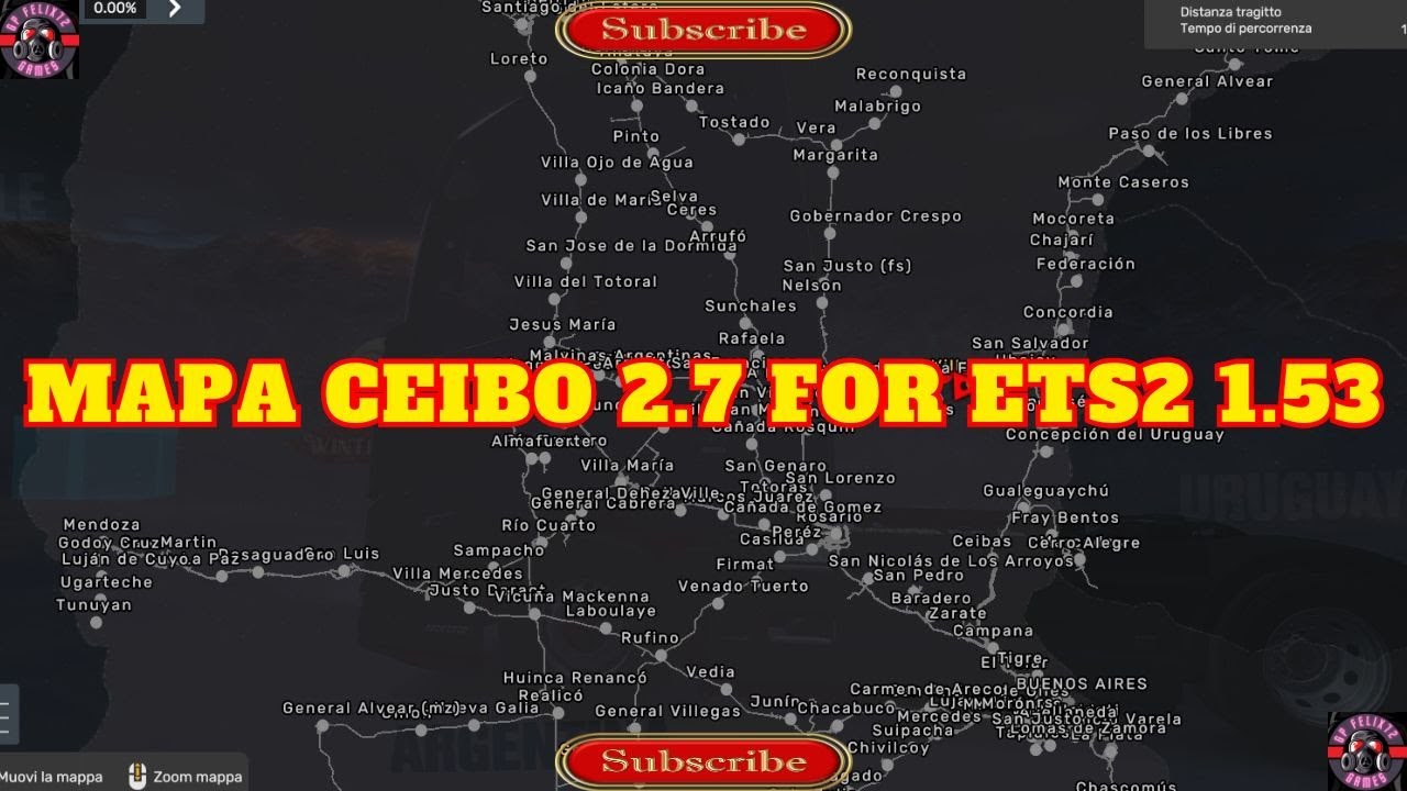 ETS2 1.53 MAPA CEIBO v2.7.Load order and how to set up the map - YouTube