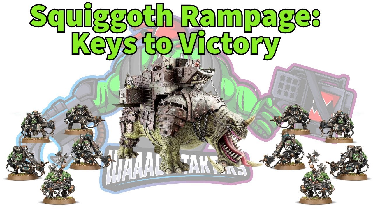 Gargantuan Squiggoth & Burna Boyz Burn Up the GT! Ork Meta Tactics ...