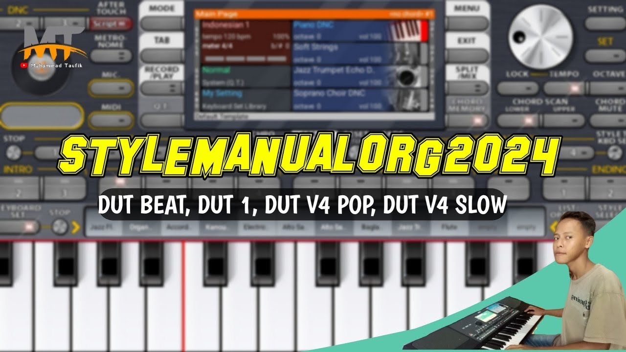 SET HD ORG 2024 MANUAL KORG PA600 | Style Org 2024 Terbaru - YouTube
