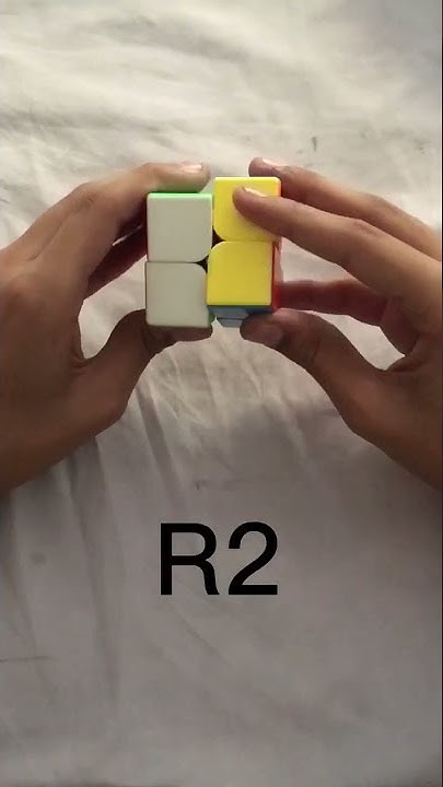How to make checkerboard pattern on 2x2 cube || - YouTube