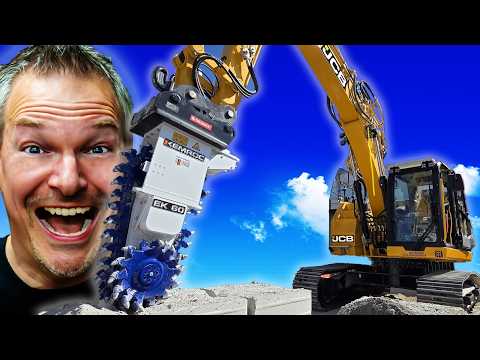 MONSTERBAGGER für die SMARTE BAUSTELLE - JCB auf der bauma 2025