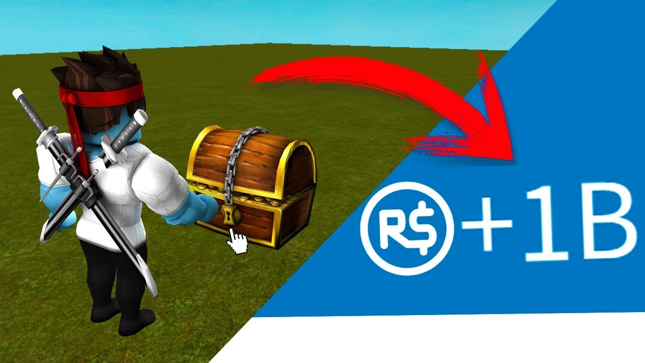 SI ABRES ESTE COFRE CONSIGUES +1 BILLON de ROBUX GRATIS !!! Roblox ...