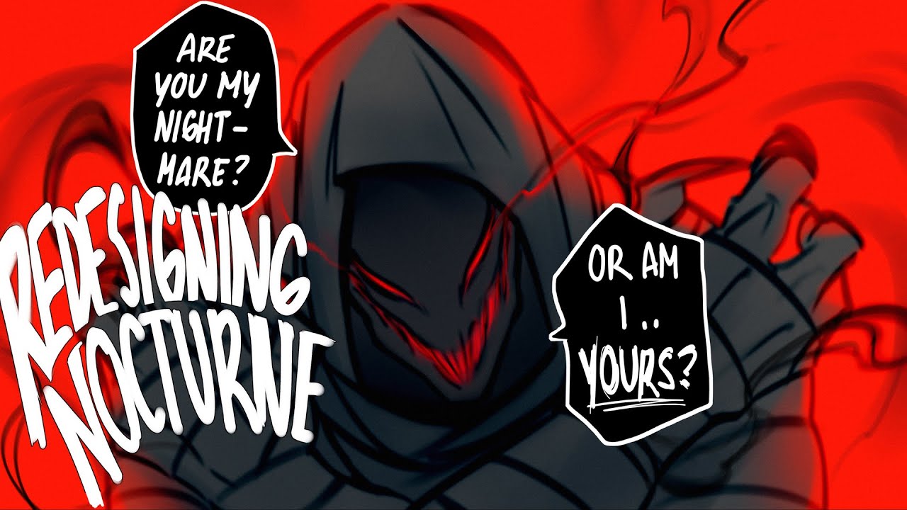 Redesigning NOCTURNE from LEAGUE OF LEGENDS | REDESIGNING LEAGUE ...