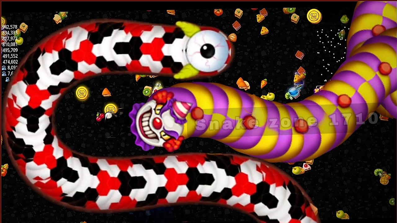 Worms zone.io | Snake game | samp wala multiplayer #snakezone1710 - YouTube