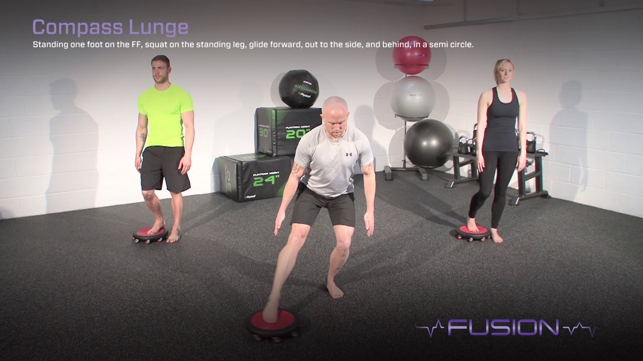 Fusion 1 3 FreeFORM Compass Lunge - YouTube