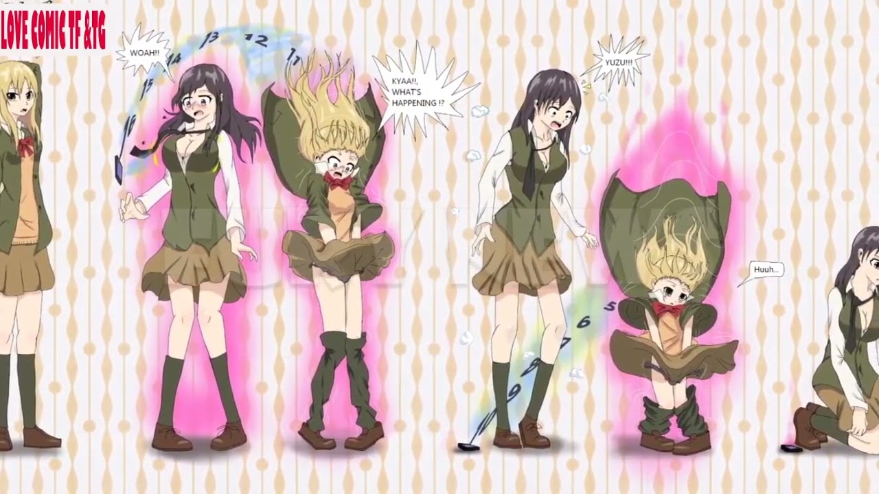 TG Comic Sapphirefoxx Boy Into Girl Body Swap Tg Animation ...