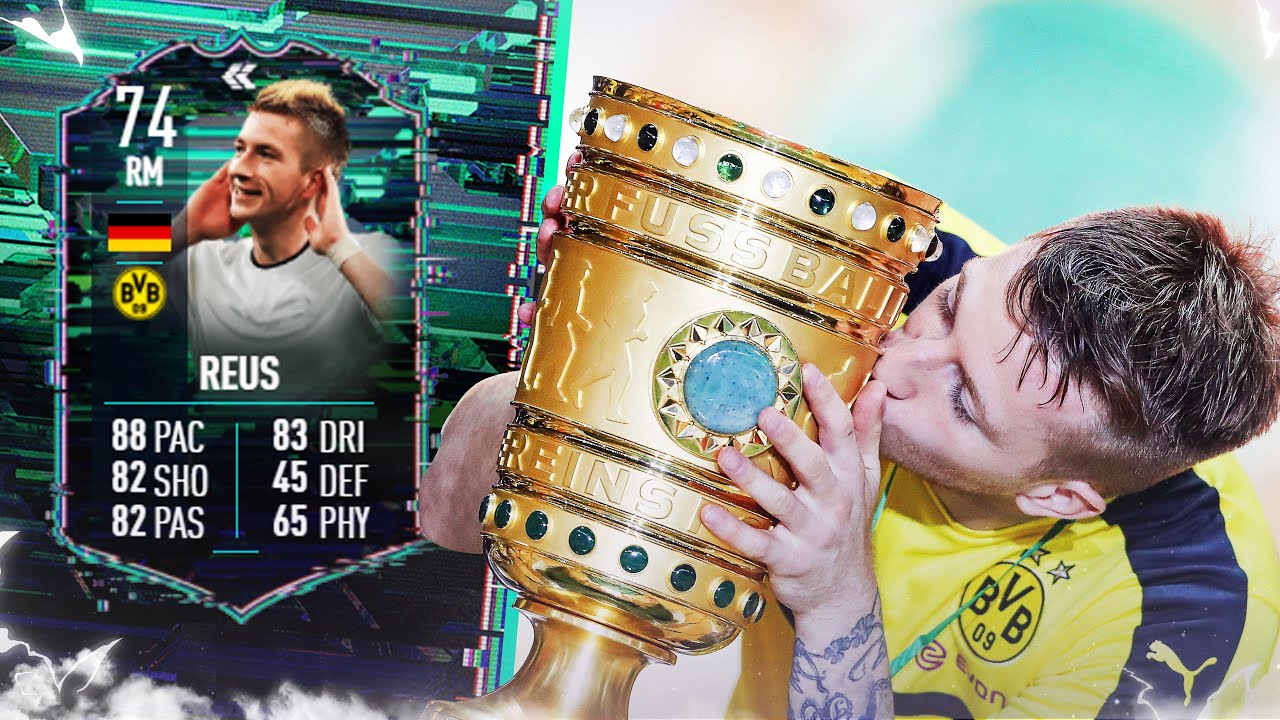 ROLLS REUS!! 💎 74 Flashback Marco Reus Player Review! FIFA 22 Ultimate ...