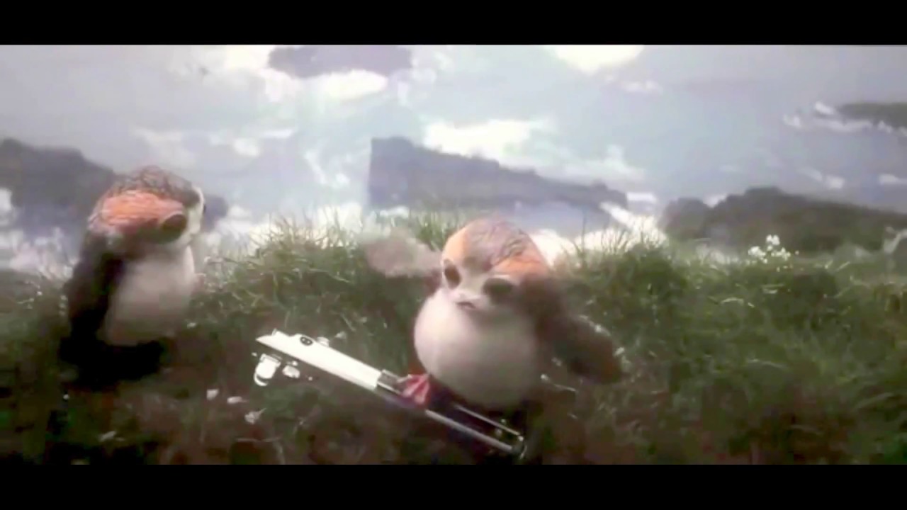 Porg Lightsaber | Leaked Deleted Scene | Star Wars | Episode VIII | The ...