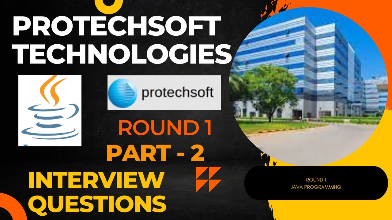 ProTechSoft Technologies | Section-A | Java Interview Questions - YouTube