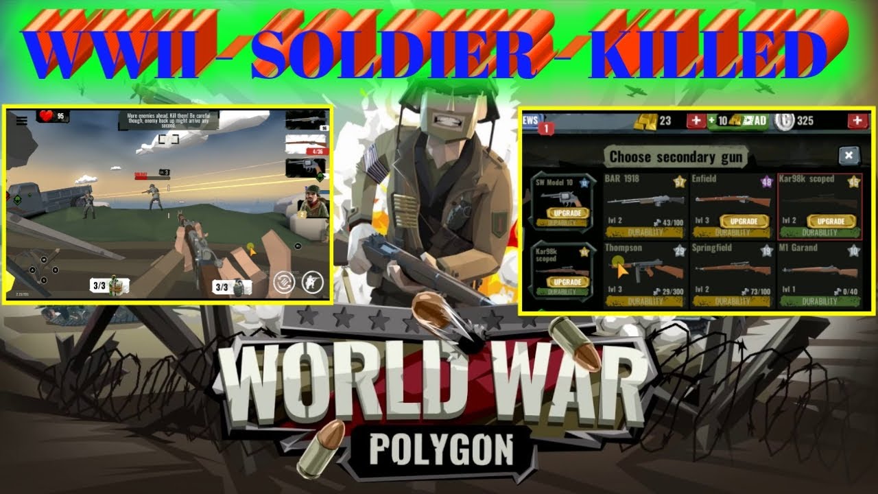 World war polygon, But fastest killed enemy soldier(best soldier WWII ...