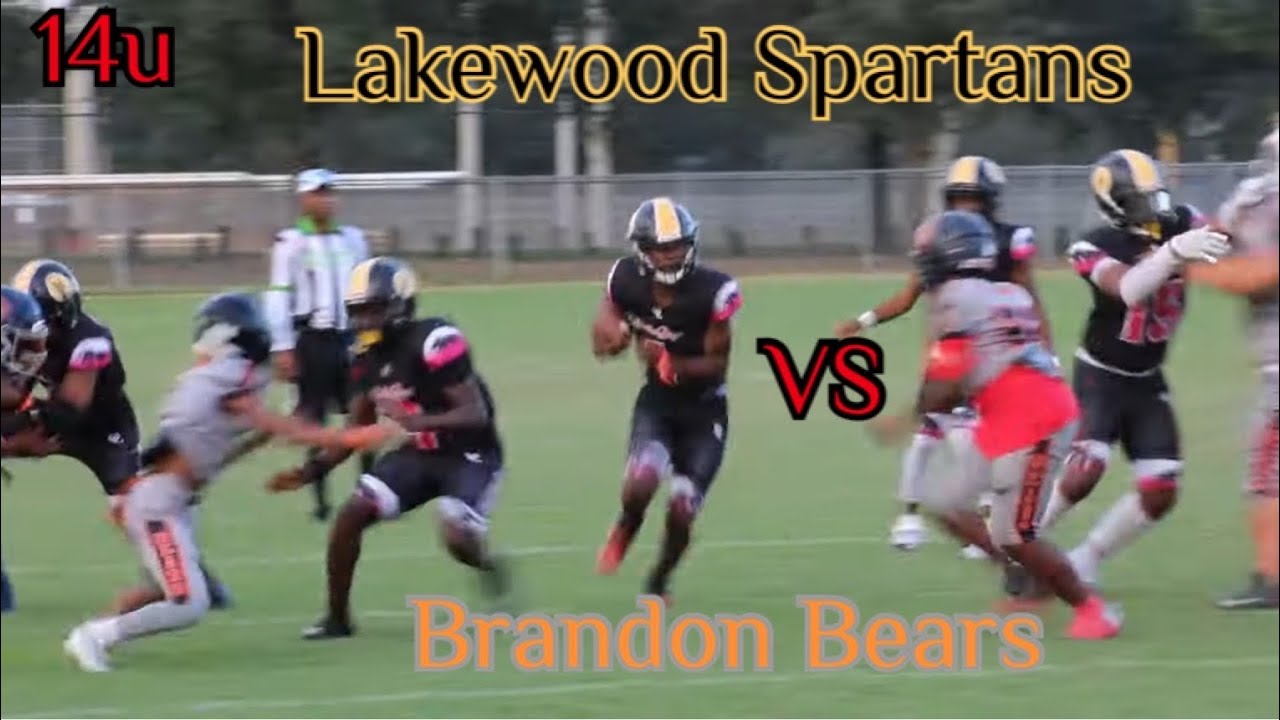 14U FOOTBALL | BRANDON BEARS VS LAKEWOOD SPARTANS | 11/9/2024 | FL ...