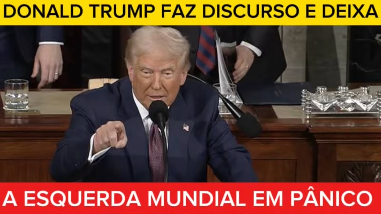 BOMBA: DONALD TRUMP faz a internet explodir com seu discurso no ...