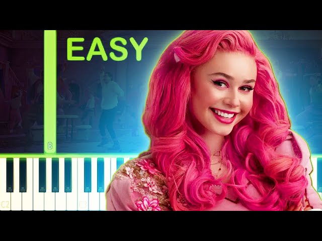 Life Is Sweeter | Descendants The Rise of Red - EASY Piano Tutorial ...