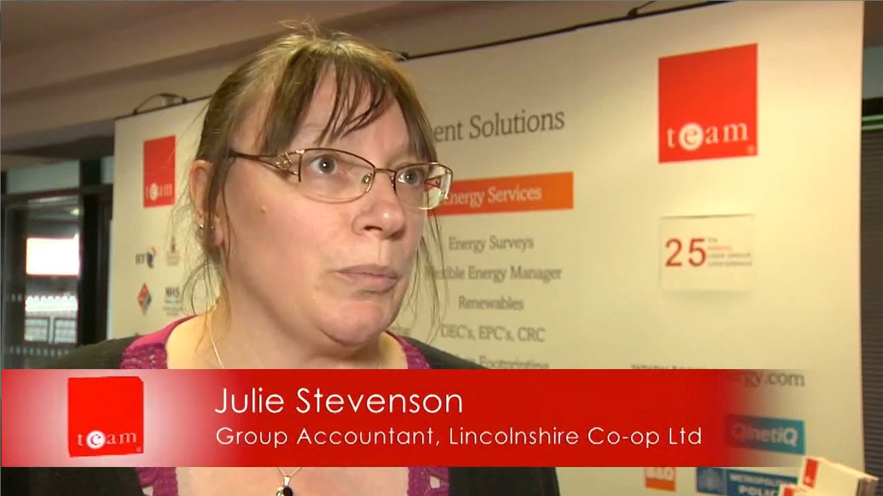 Julie Stevenson, Group Accountant, Lincolnshire Co-op Ltd - YouTube
