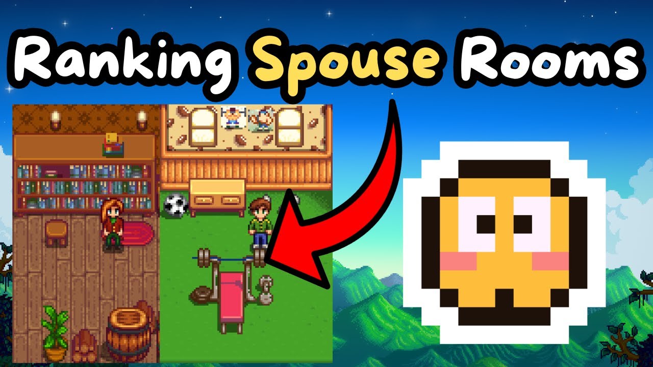 Ranking the Spouse Rooms || Stardew Valley 1.6 Tier List - YouTube