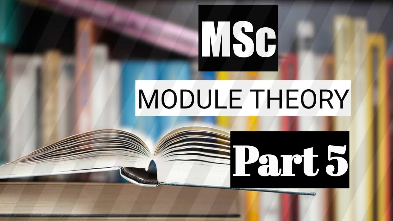 Module theory part 5 Algebra M Sc basis free module all basis have same ...