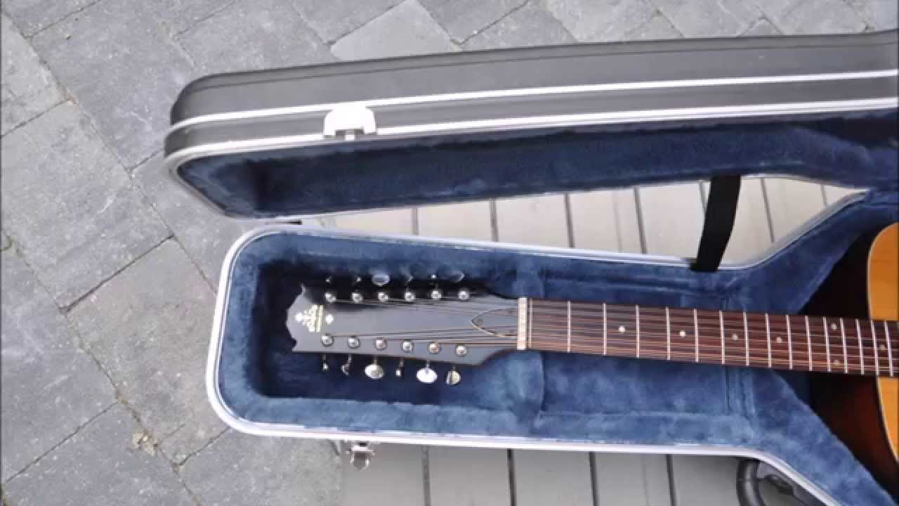Takeharu WT-100 12 string guitar. Japanese Martin copy made by Suzuki ...