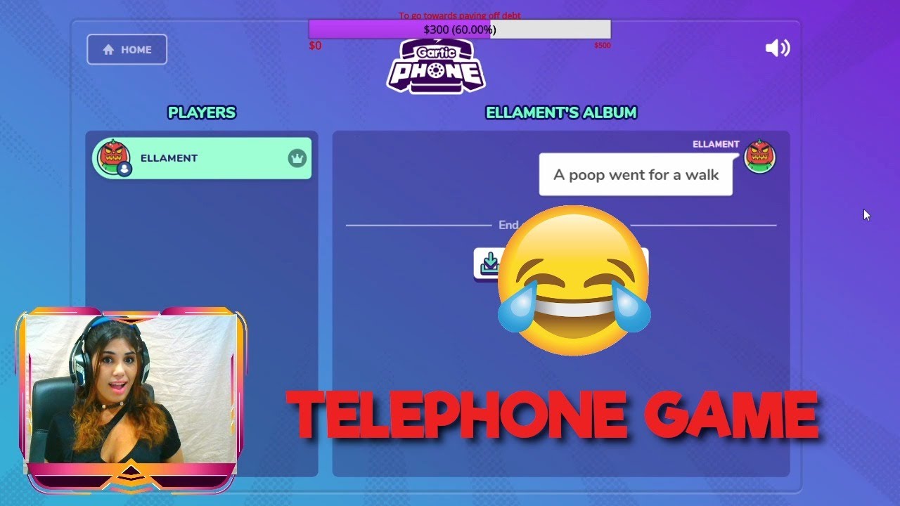 GARTIC PHONE - THE TELEPHONE GAME W FRIENDS! - YouTube