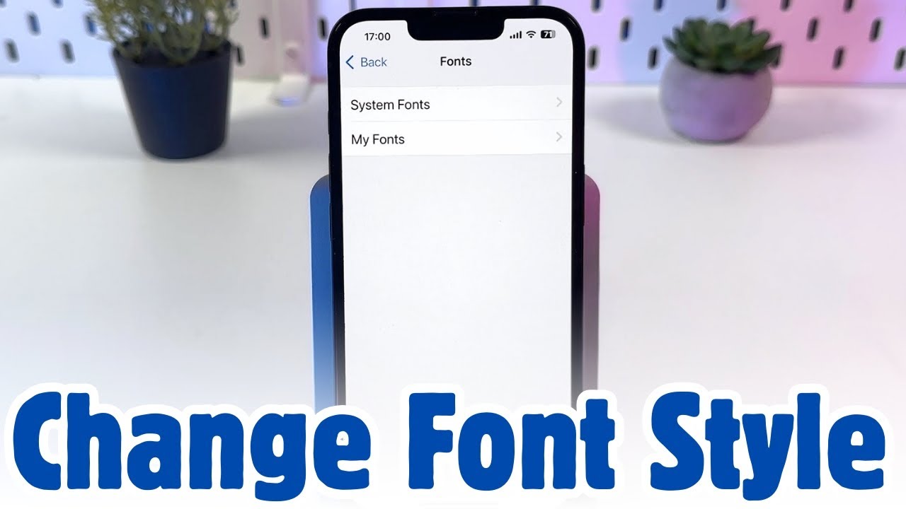 How to Customize Font Styles on Your iPhone 16e - Step-by-Step Guide ...