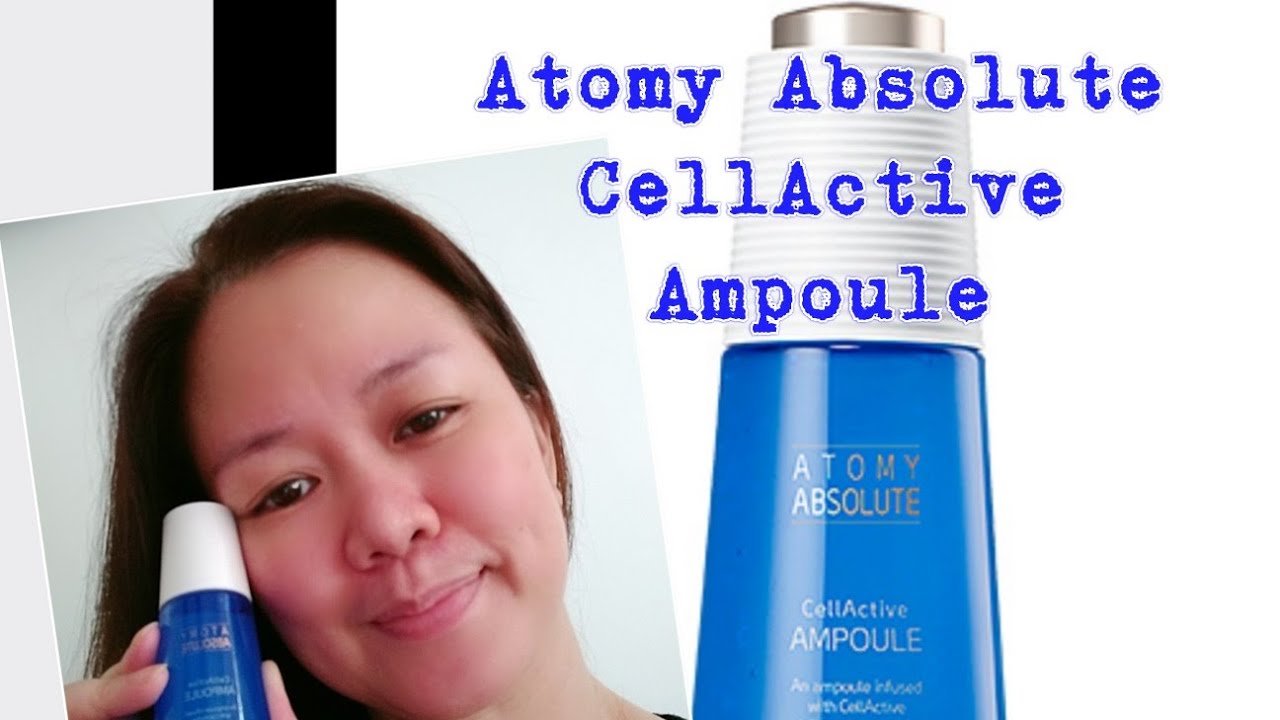 Atomy Absolute CellActive Ampoule - YouTube
