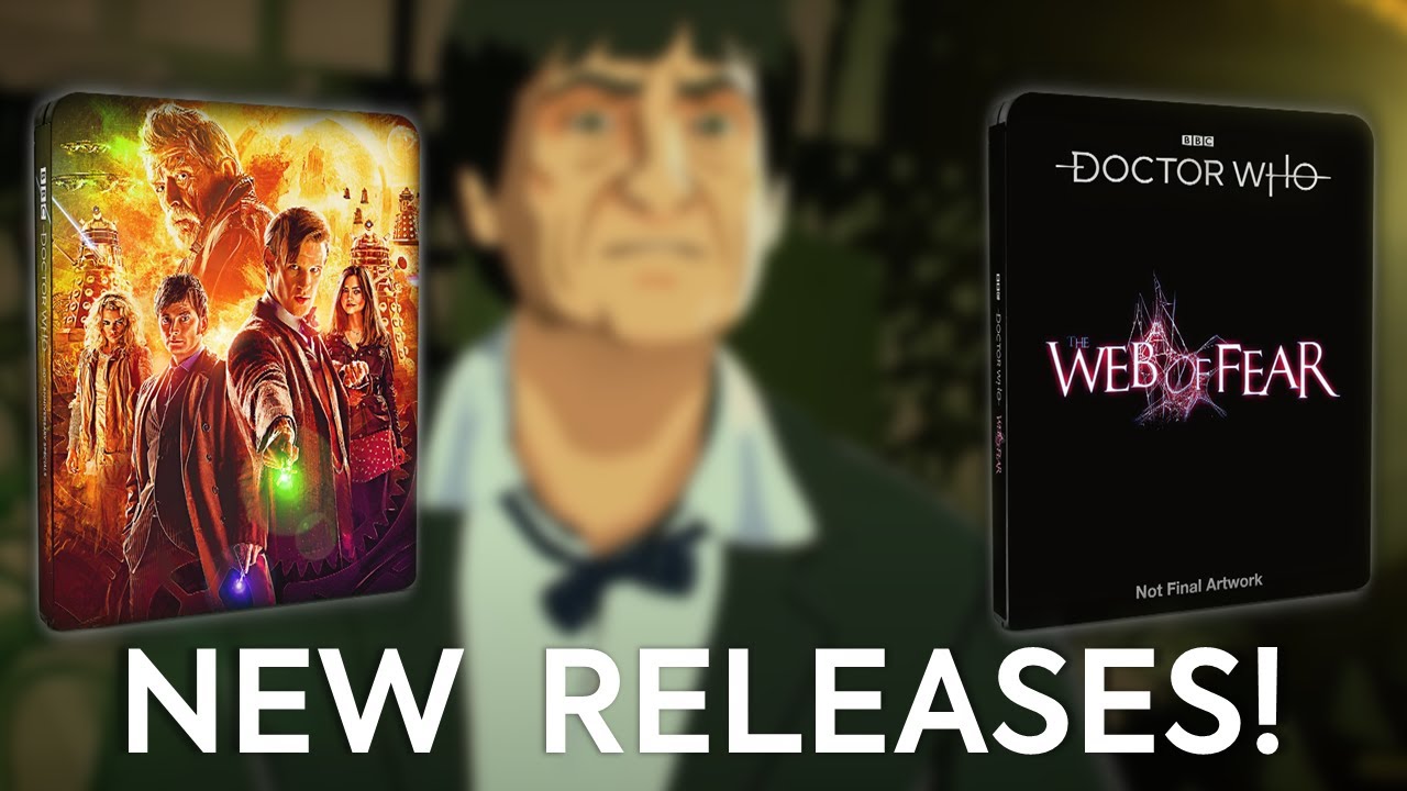 Doctor Who - WEB OF FEAR ANIMATION + 50TH ANNIVERSARY STEELBOOK ...