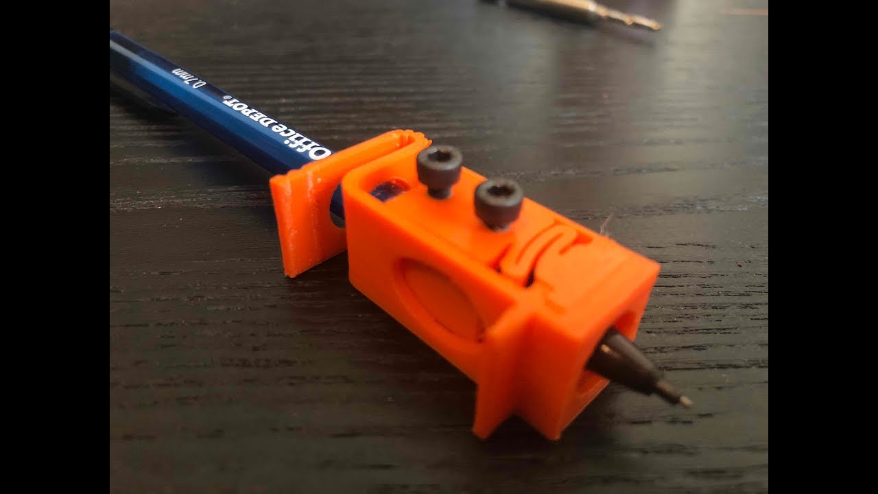 Using 3D printer as Plotter - YouTube