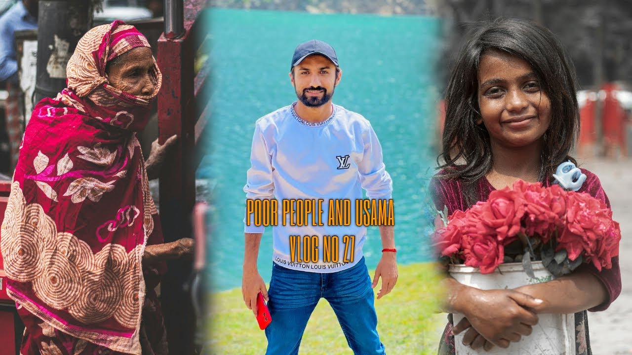 Aj Ham Nain 2 Gharoo Main Rashan Diya || Poor People And Usama || Vlog ...