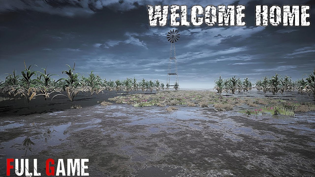 WELCOME HOME _ New Amazing Full Horror Game || The house was very scary ...