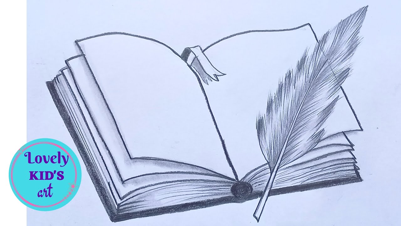 Book With Feature Step By Step Pencil Drawing For Beginners Easy Drawing Ideas For Beginners