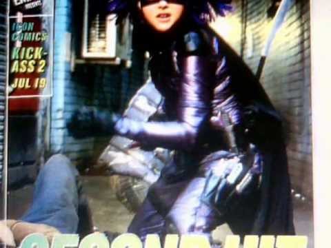 first look at Hit-girl in Kick ass 2 balls to the wall