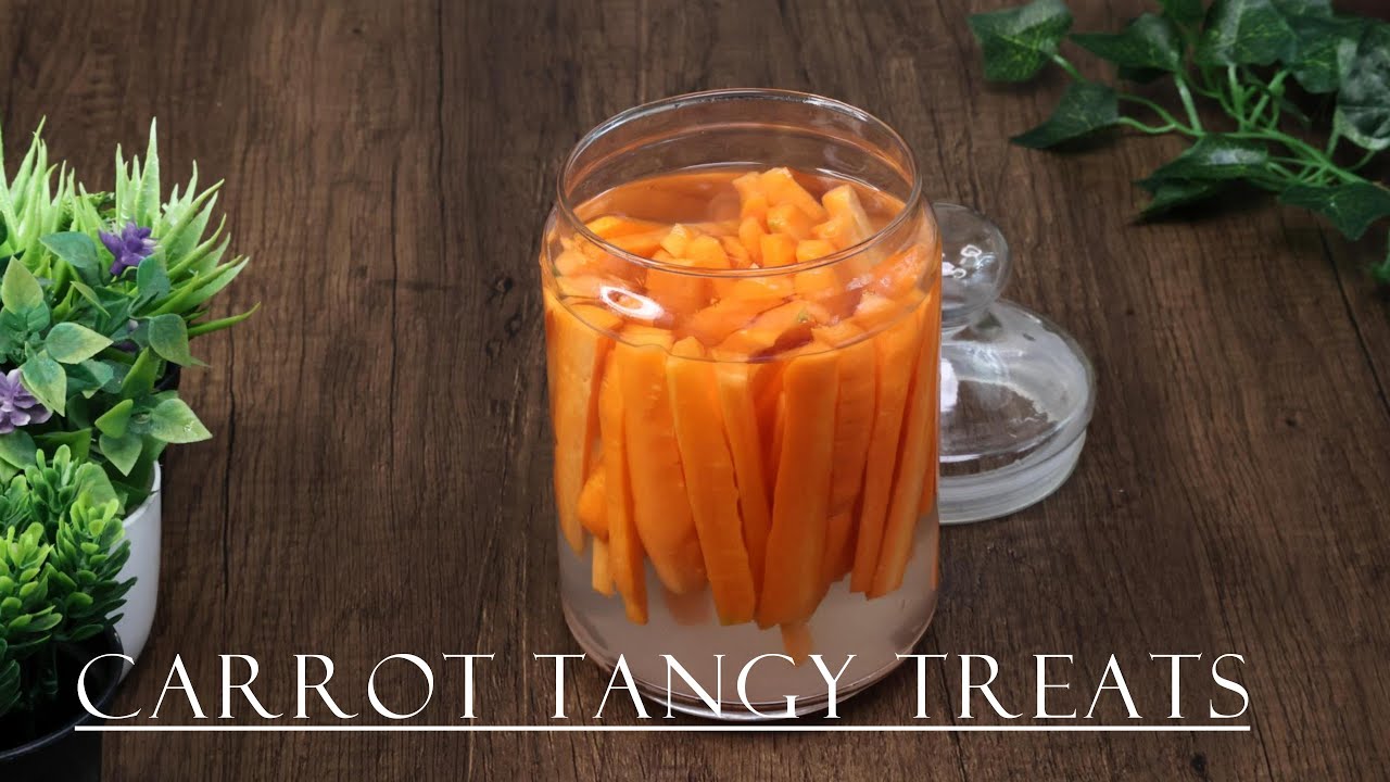 Bokaai's Carrot Tangy Treats | Carrot Achar | Salted Carrot | Soaked ...