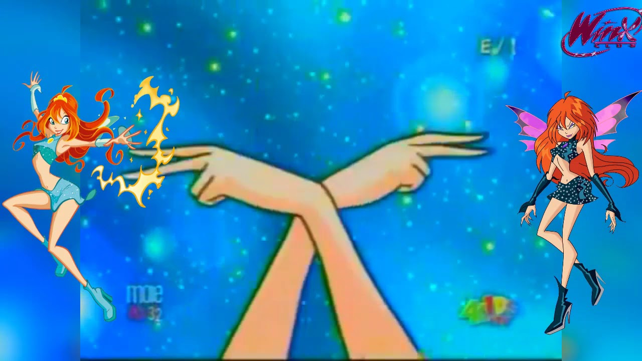 Winx Club - Bloom transforms into the dark Bloom [4kids TV] - YouTube
