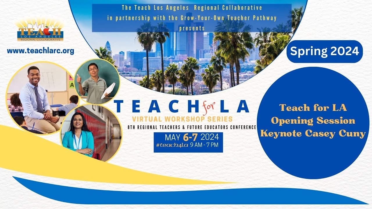 Teach for LA Opening Session Keynote Casey Cuny - YouTube