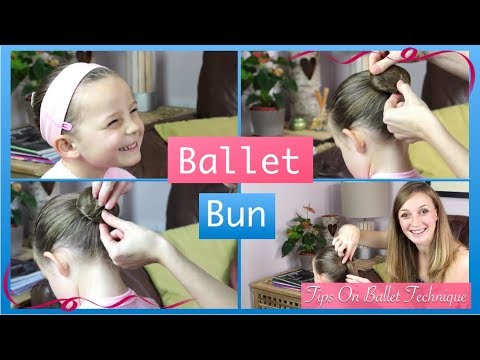How to do a Ballet Bun (Easy step by step Ballet Bun Video) | Tips On ...