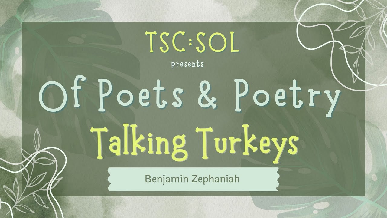 Episode 45 | Talking Turkeys | Benjamin Zephaniah | Of Poets and Poetry ...