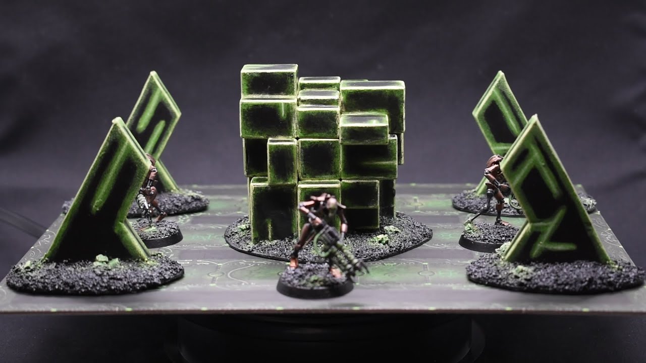 How to Make Necron Terrain for 40K Indomitus/9th Edition - Necron ...