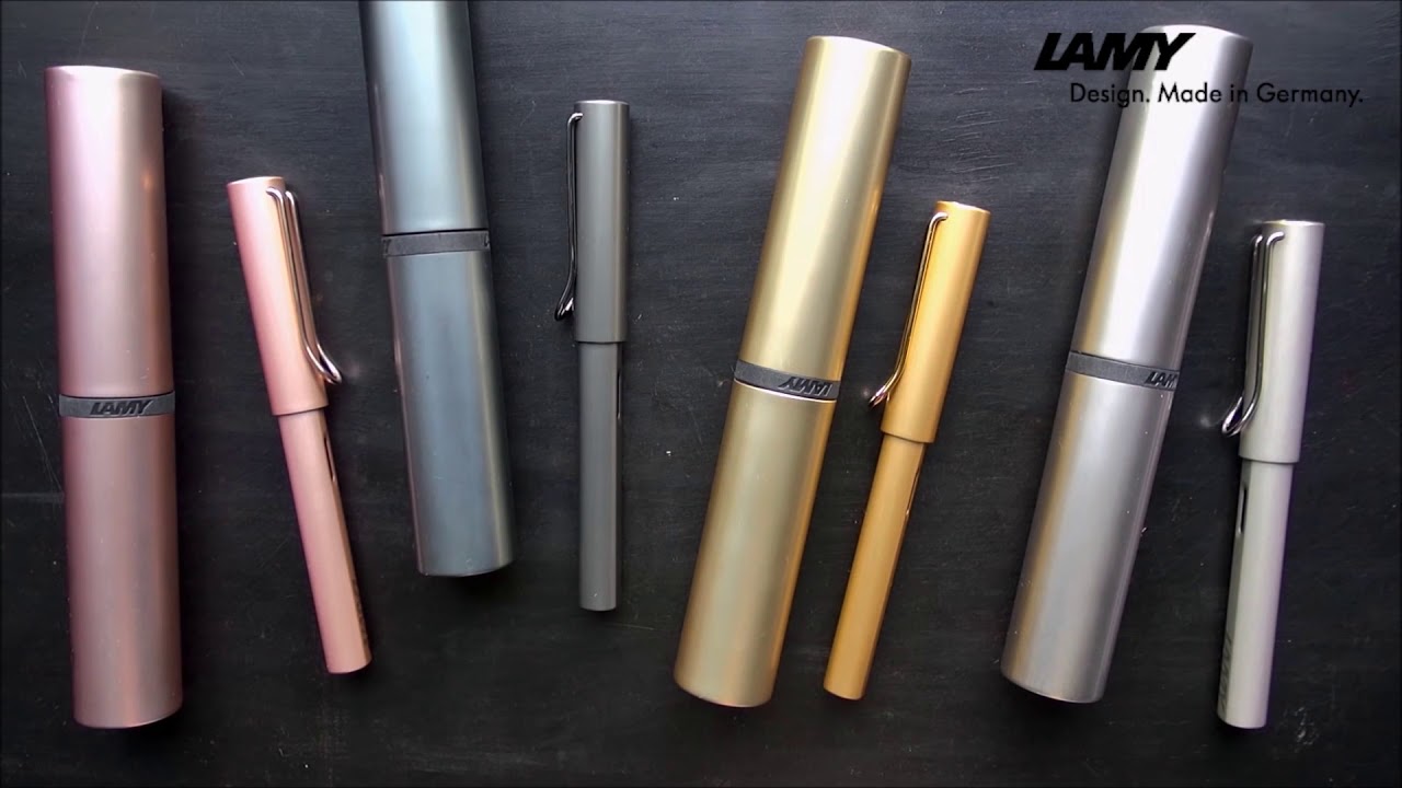 Bút máy LAMY Lx thời trang từ Lamy Germany - YouTube