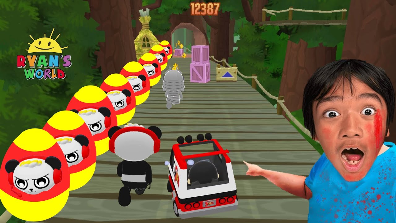 Tag with Ryan Combo Panda vs Stealth Ninja Ryan on Panda Van ! - YouTube