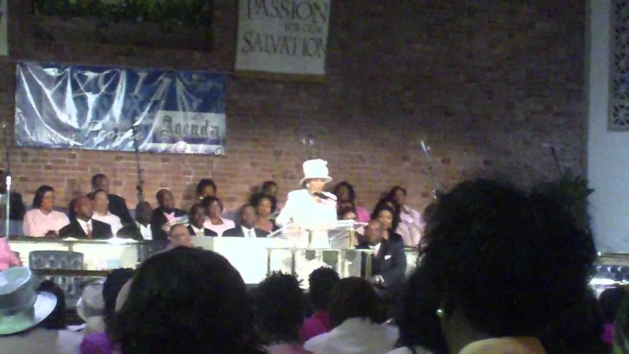 Evangelist LOUISE PATTERSON - Refreshing Spring COGIC - Pt. 1 - YouTube