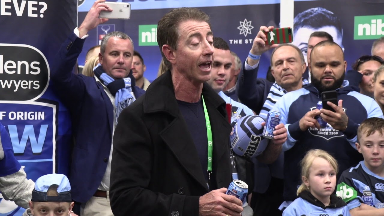 Greg Alexander's inspirational speech to the NSW Blues after they won ...