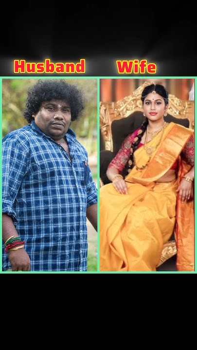 South Indian comedy actors wife #southindian #comedy #actors #husband #comedians #wife #shorts ...