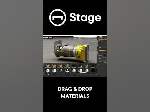 Enhance Your SolidWorks Experience with Stage's Drag-and-Drop Materials Feature! 🌟 #shorts #fyp ...