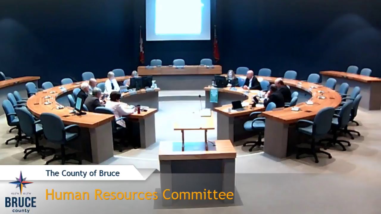 Bruce County Live Stream - May 18, 2017 - Human Resources Committee ...