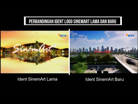 SCTV HD | Perbandingan Ident logo SinemArt lama dan Baru 2022 + logo ...