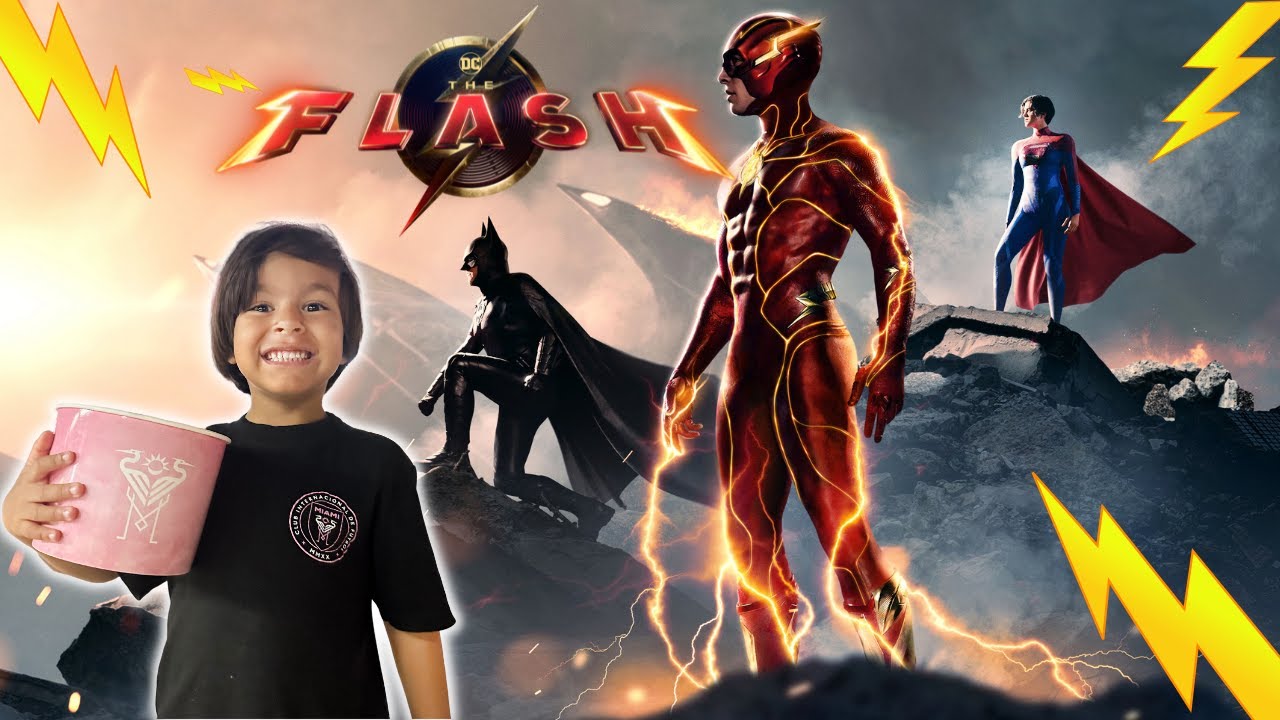 Benjamin's Superhero Movie Date with Friends | The Flash Adventure! - YouTube