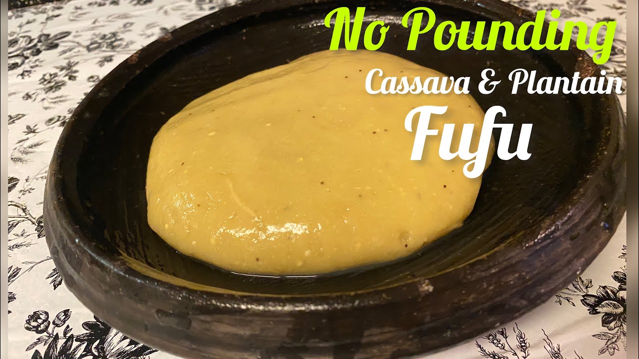 Fufu | No Pounding FUFu | How to make Fufu @ExhibitingMummysRecipes ...