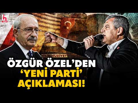 KILIÇDAROĞLU BUZ KESECEK! Özgür Özel'den yeni parti iddialarına tek cümlelik yanıt! Gündem sallanır!
