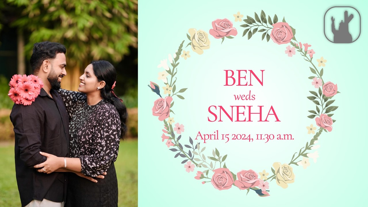 Ben Jose weds Sneha Sabu | 15-4-2026 | 11:30 am | Madre de Deus ...