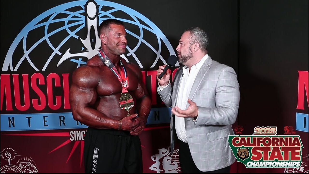 2025 IFBB California State Championships Men’s Bodybuilding IFBB PRO ...