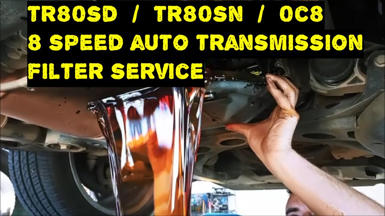 Audi TR80SD TR80SN TL80NF 0C8 8 Speed Automatic Transmission Filter ...
